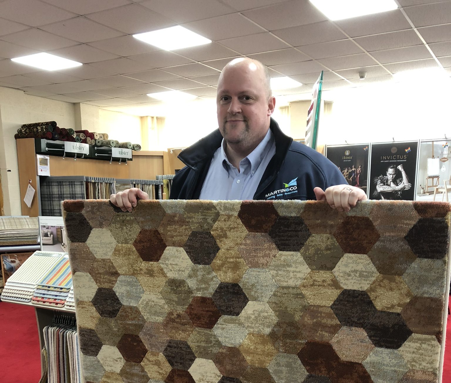 Stunning Mastercraft rug won by Richard Taylor from Martin & Co ...