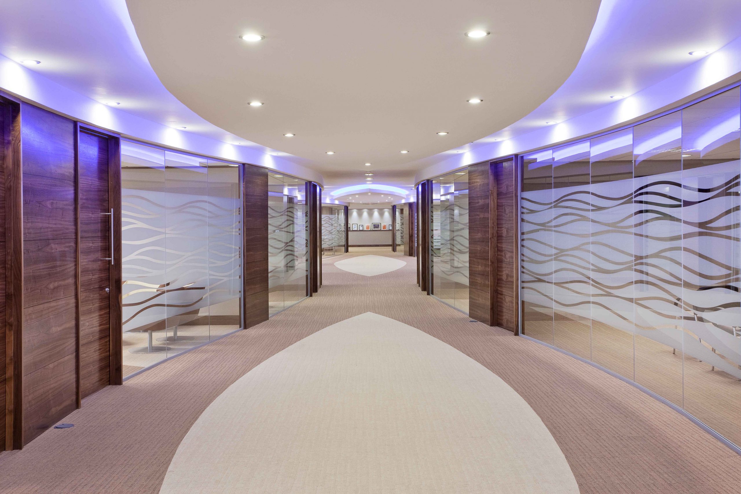 Sophisticated Social Distancing Floor Marking | Gainsborough Carpets ...