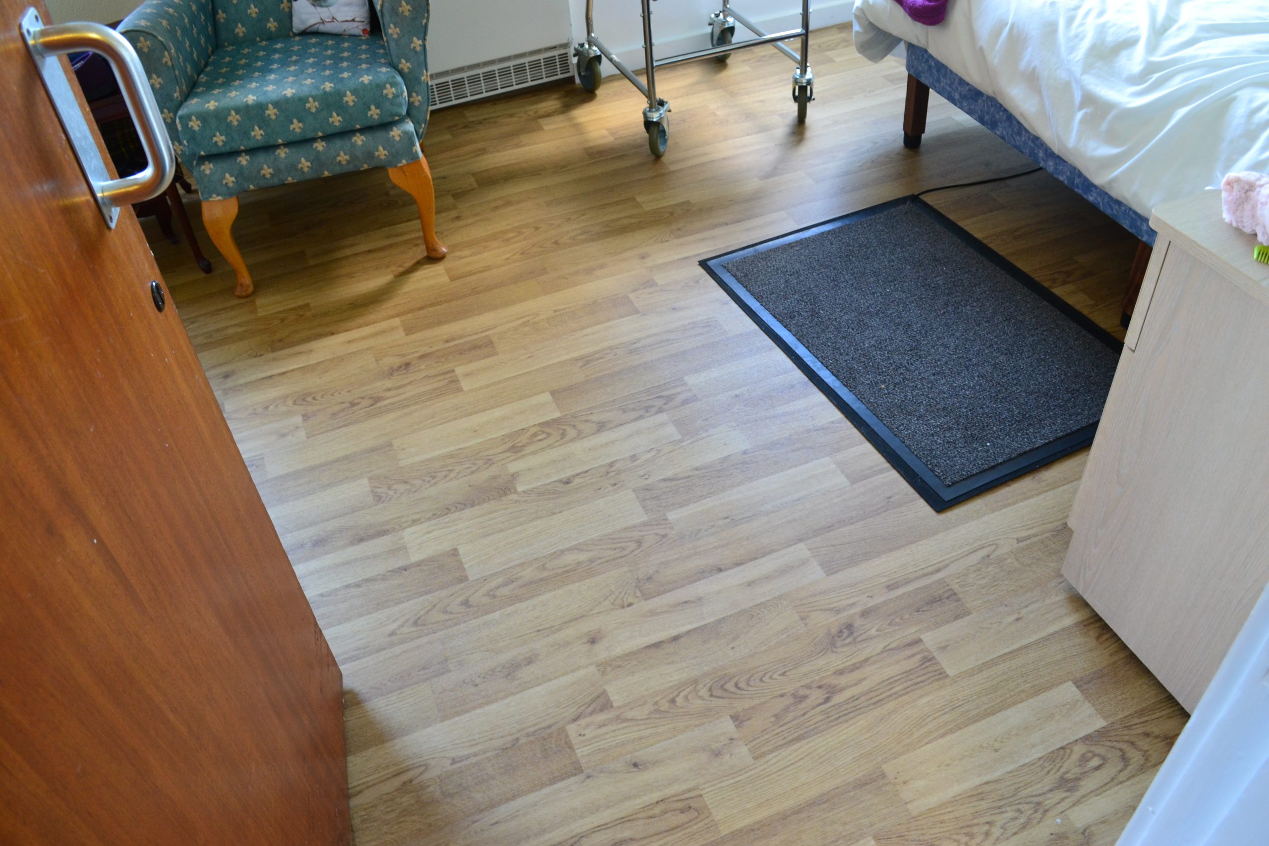 Safe Flooring Installed In Care Home | Gainsborough Carpets and Flooring